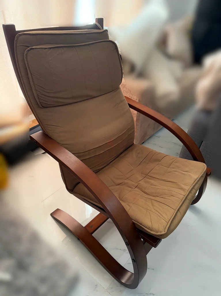 Stylish Wooden Rocking Chair for Ultimate Relaxation | dubizzle