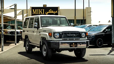 Used Toyota Land Cruiser 76 series 70th Anniversary for Sale in Dubai ...