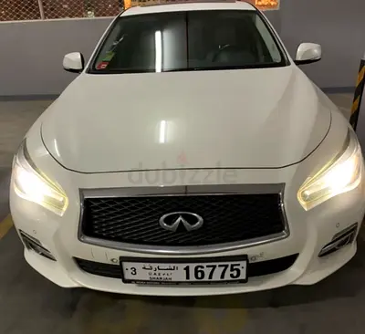 Infiniti Q50 With beige Interior for Sale in Sharjah | dubizzle