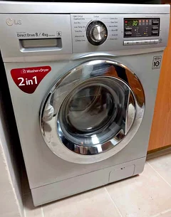 2in1 Leatest Model LG inverter Direct Drive 8kg Washer and 4kg Dryer 2 ...