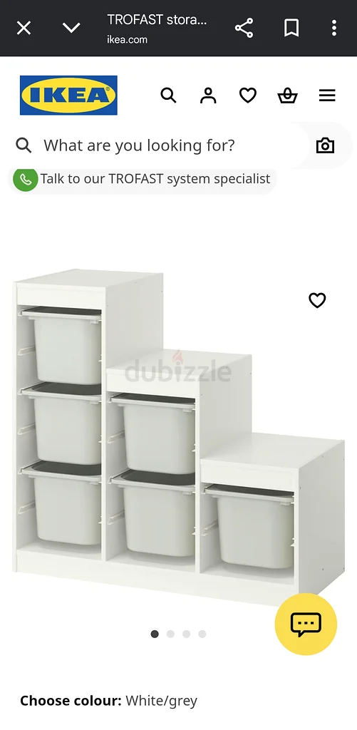 Stylish White Storage Unit with Baskets - IKEA TROFAST with boxes White ...