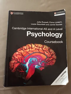 Cambridge International AS and A Level Psychology Coursebook by Julia ...
