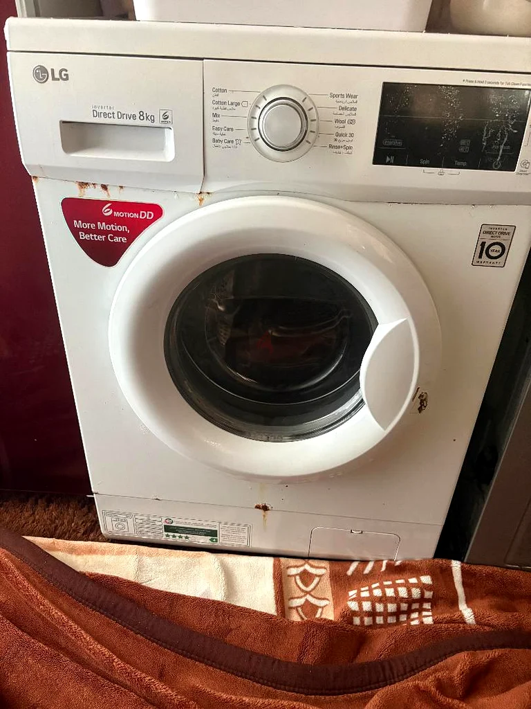 High-Quality LG 8kg Direct Drive Washing Machine for Sale | dubizzle