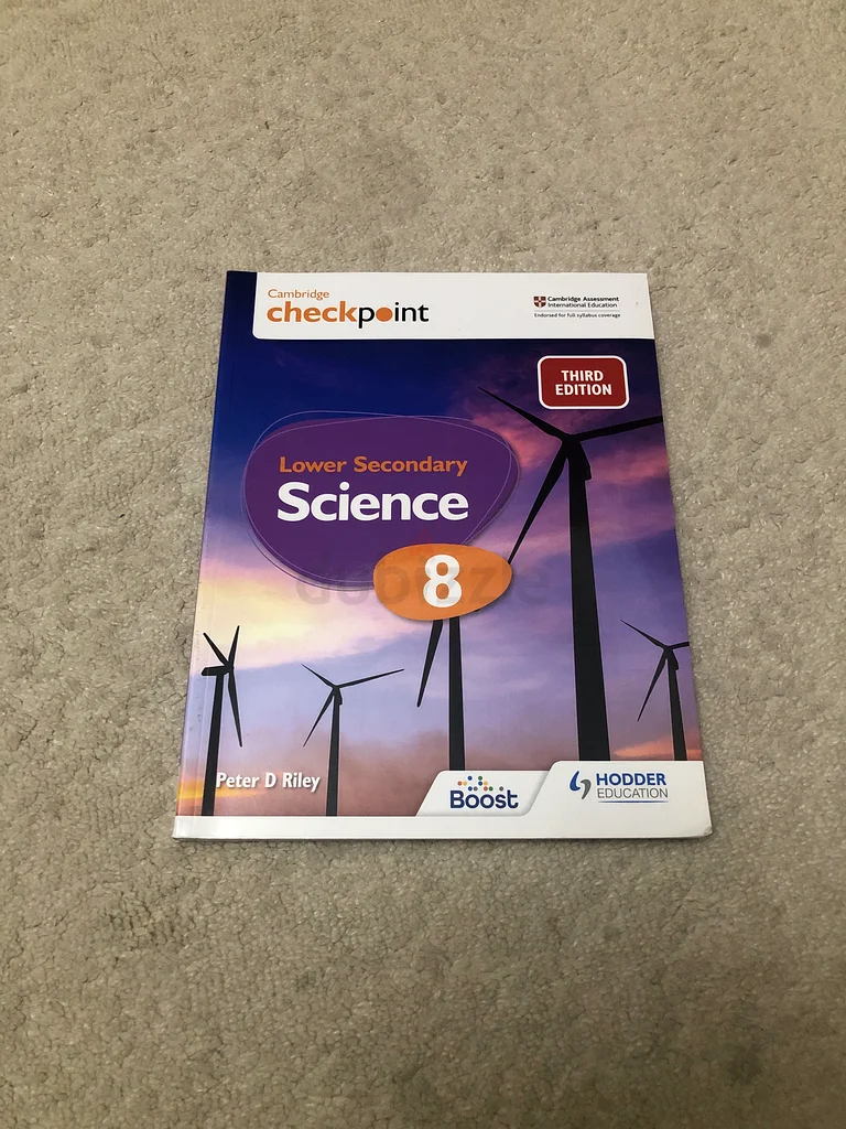 Cambridge checkpoint - Lower Secondary Science 8 Textbook - Perfect for ...