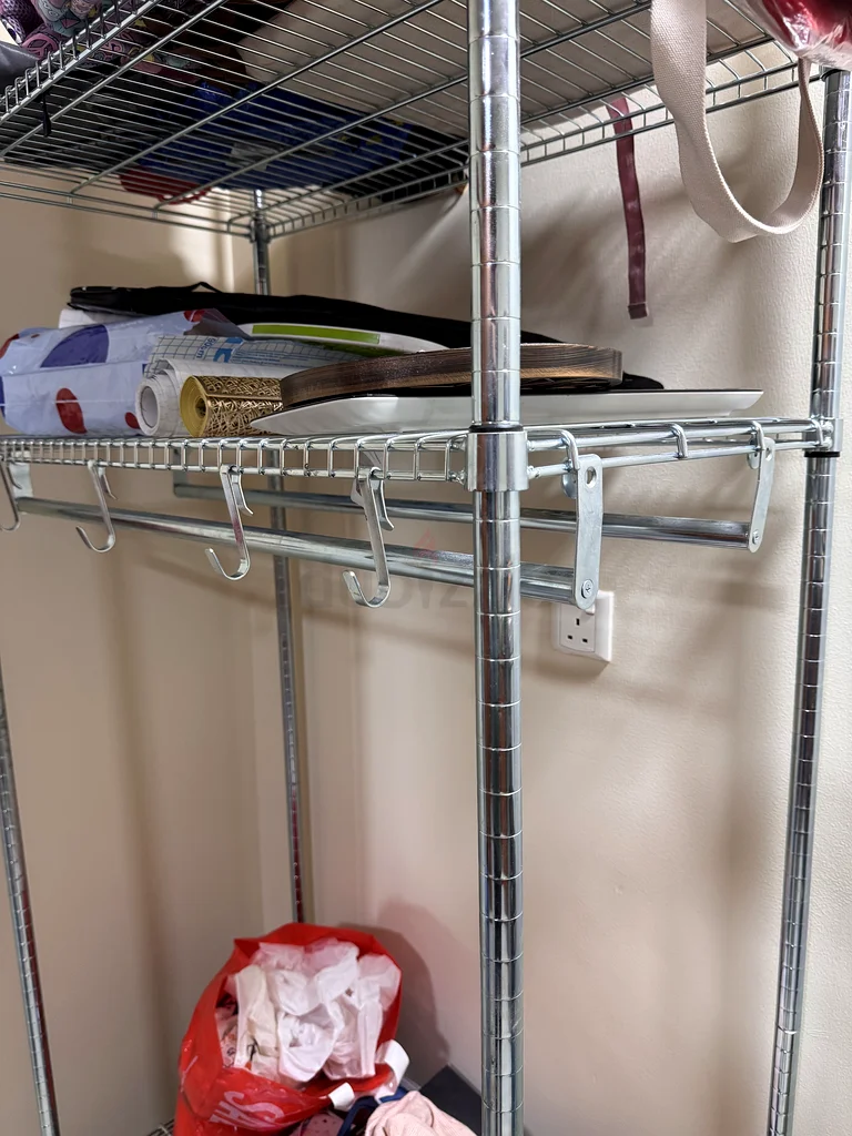 IKEA Steel Wardrobe with Multi Shelves (Adjustable) | dubizzle Dubai
