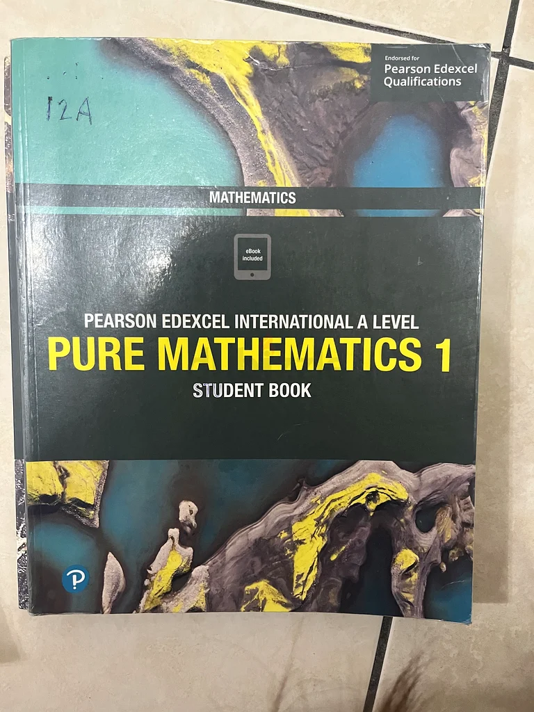Edexcel A level mathematics pure 1 | dubizzle