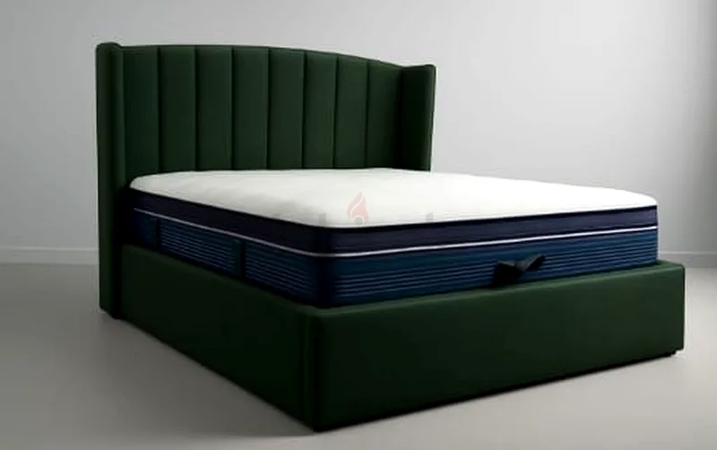 Modern Design New High Level Royal King size Luxury Bed Including Top ...