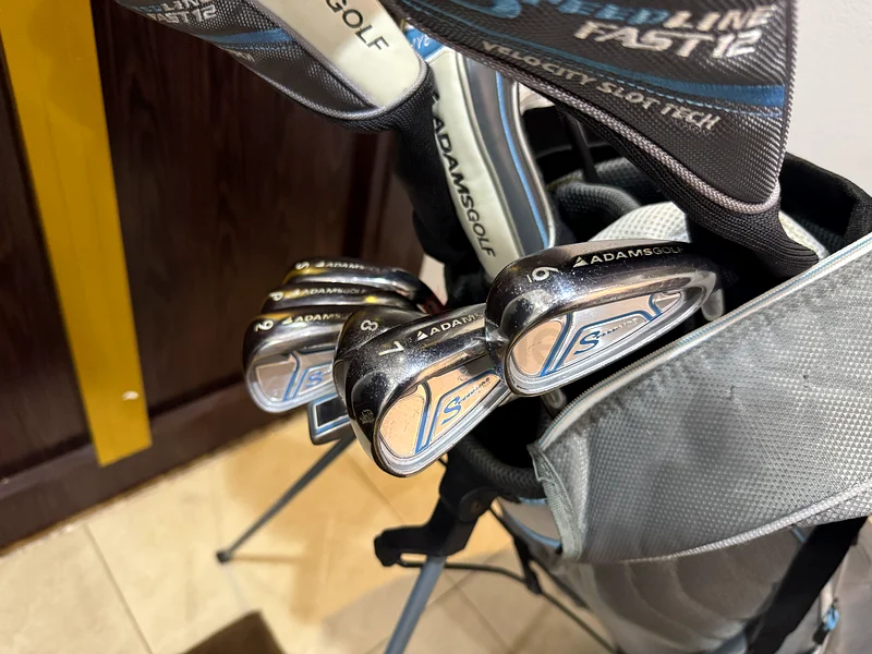 Ladies ADAMS Speedline Golf Set Right Handed RH Driver Woods Hybrids ...