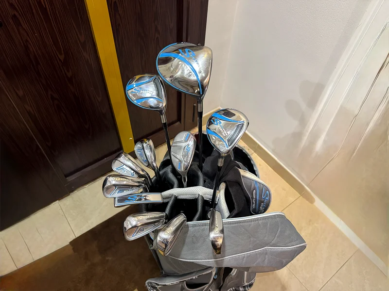 Ladies ADAMS Speedline Golf Set Right Handed RH Driver Woods Hybrids ...