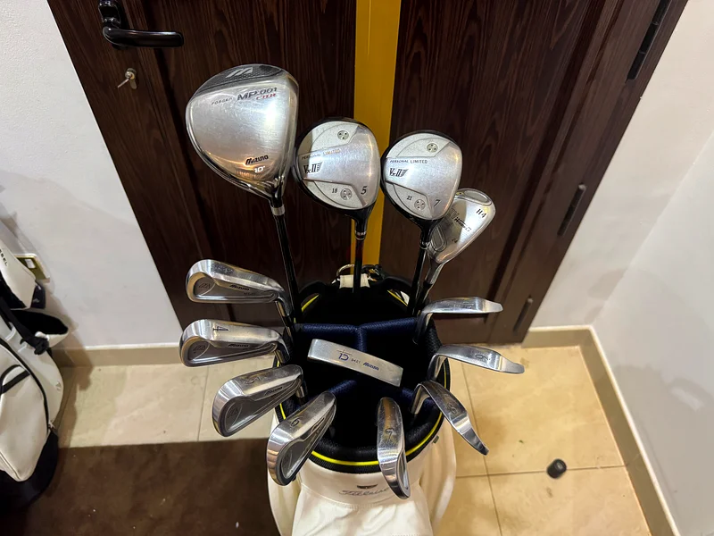 Mizuno Complete Golf Set MP 001 x MX23 RH Right Handed Driver Woods ...