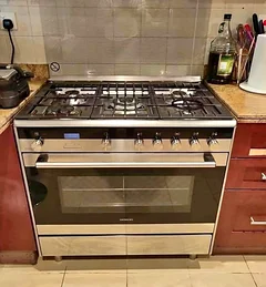 Siemens 90x60cm 5 Burner Gas Cooker Stove Electric Oven Made in Italy ...