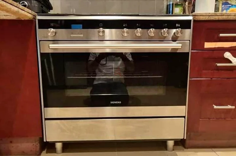 Siemens 90x60cm 5 Burner Gas Cooker Stove Electric Oven Made in Italy ...