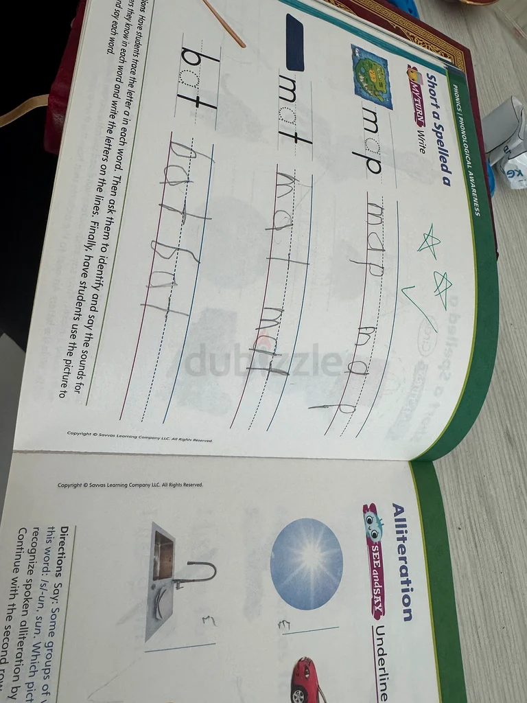 Savvas Literacy and Math KG2 books | dubizzle UAE