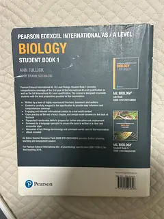 Pearson Edexcel International A Level Biology Student Book 1 | dubizzle
