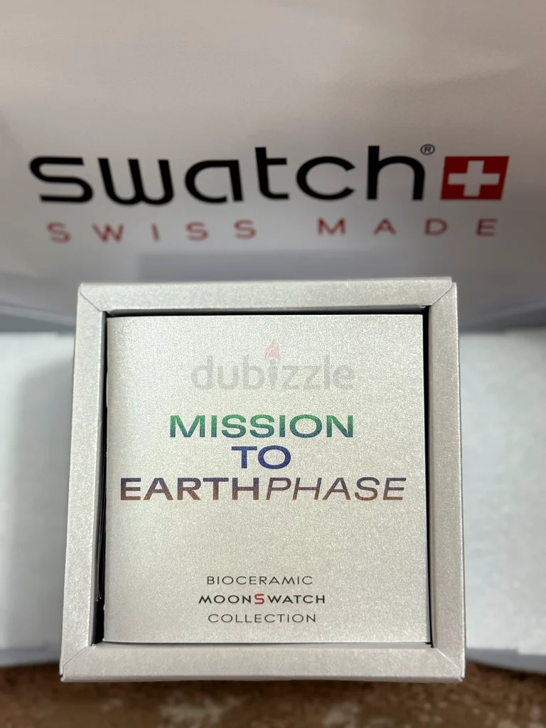 Swatch Bioceramic MoonSwatch Collection - Mission to Earth Phase ...