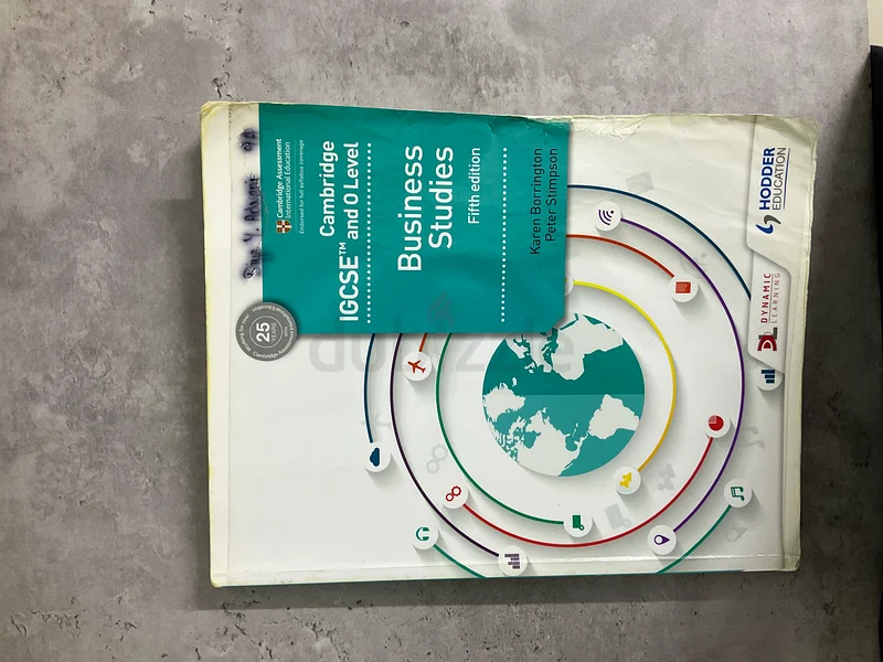 Cambridge IGCSE and O Level Business Studies Textbook | dubizzle