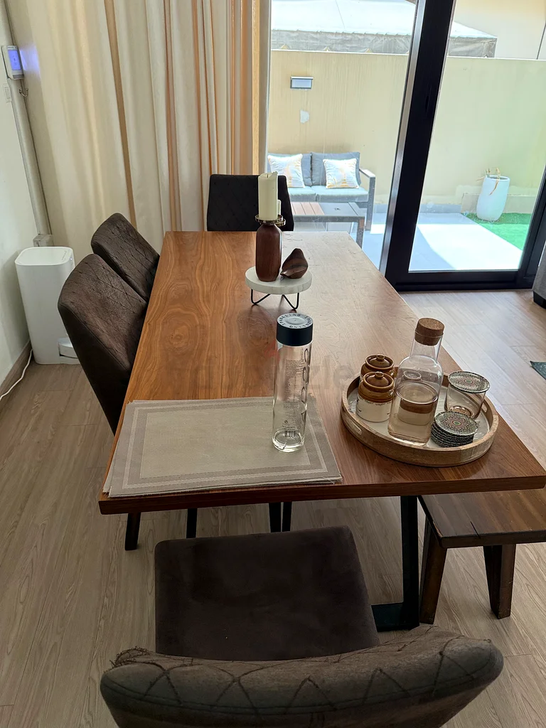 Dining Table + 4 Chairs + Bench | dubizzle