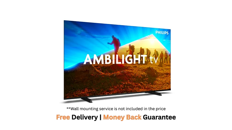 PHILIPS 65 Inch PUS8009 UHD HDR 4K Smart TV with Ambilight, Titan OS ...