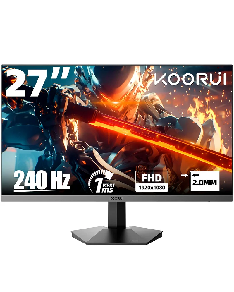 Koorui 27-inch Gaming Monitor - Ultra HD Visuals Await! 240hz | dubizzle