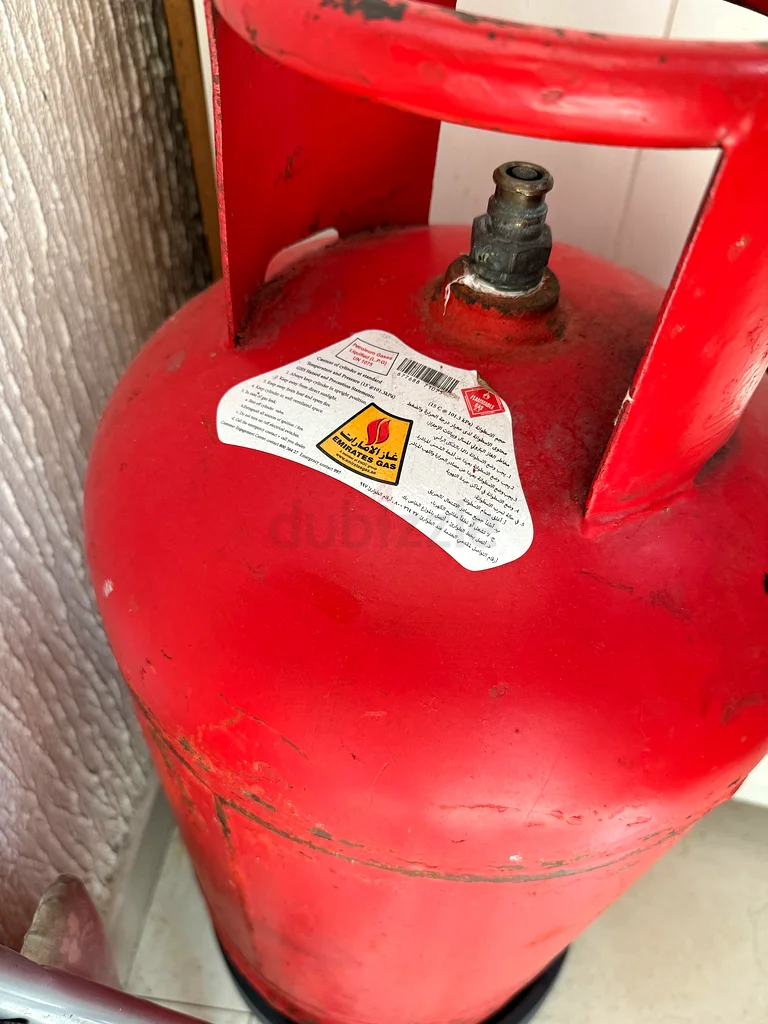 Red 201 empty Gas Cylinder for Sale | dubizzle