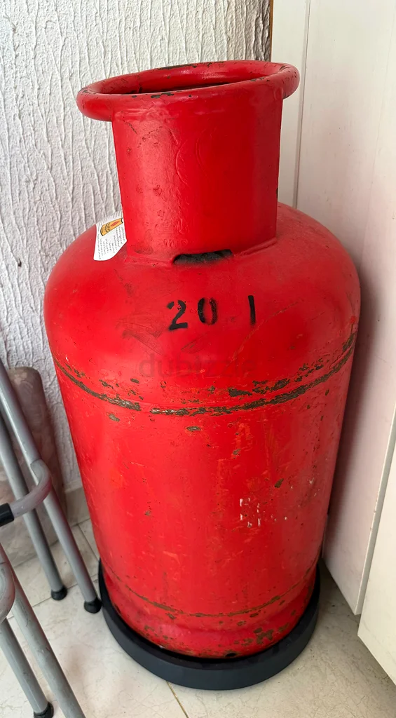 Red 201 empty Gas Cylinder for Sale | dubizzle