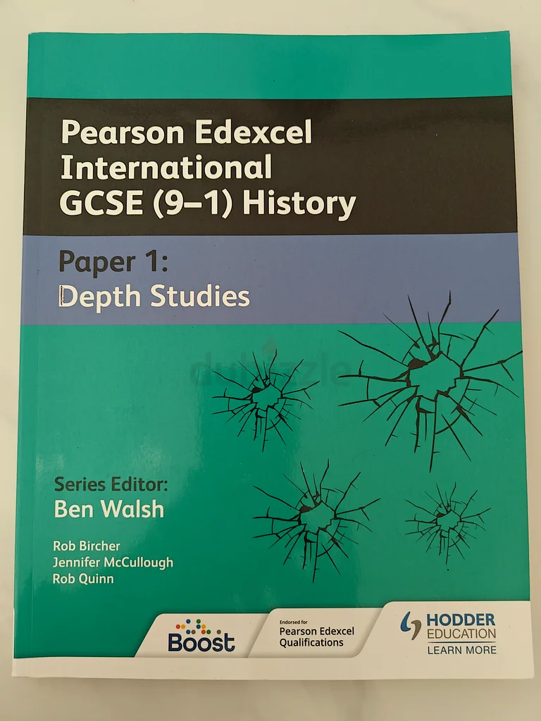 Pearson Edexcel International GCSE (9-1) History - Paper 1: Depth Studies | dubizzle