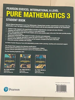 Pure Mathematics 3 edexcel IAL textbook | dubizzle