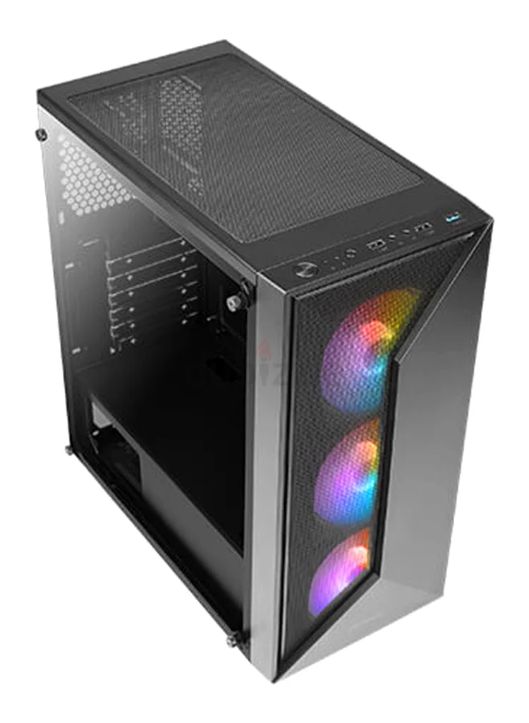 Antec NX320 ARGB Mid Tower ATX Case – Mesh Front Panel for Enhanced ...