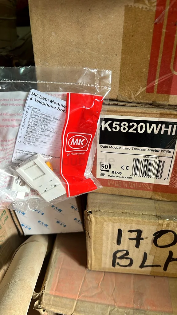 Quality MK Data Module and Telecom Wall Socket - Ideal for Your Setup ...