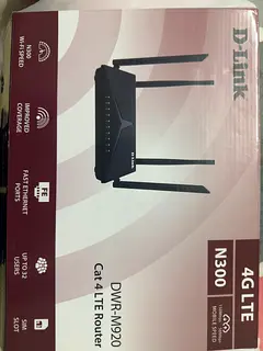 High-Speed D-Link DWR-M920 4G LTE Router for Ultimate Connectivity ...