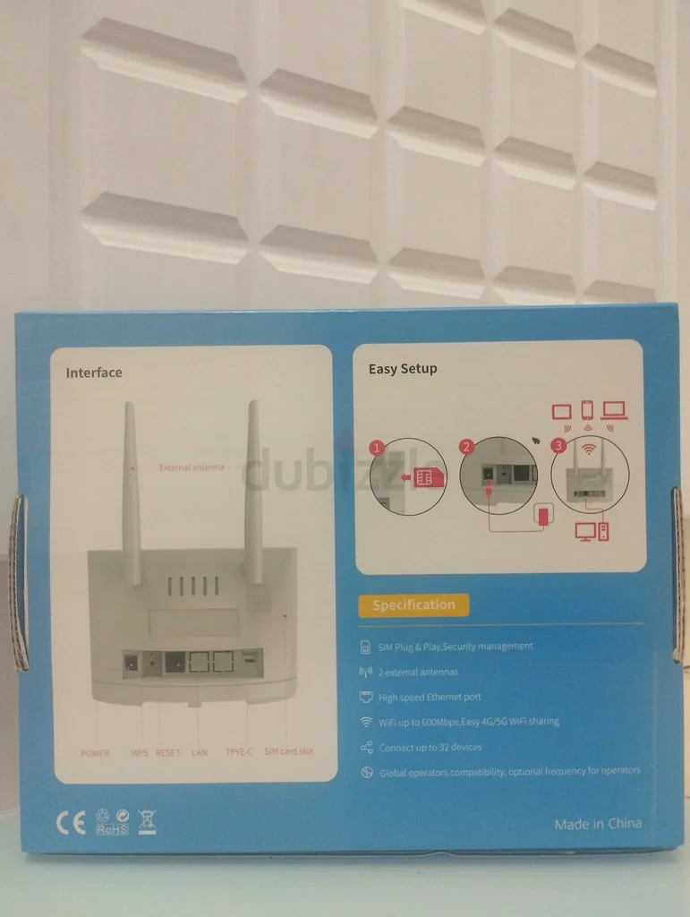 600 Mbps High-Speed T-ELEK 4G/5G Wireless SIM Router - Unlocked and ...