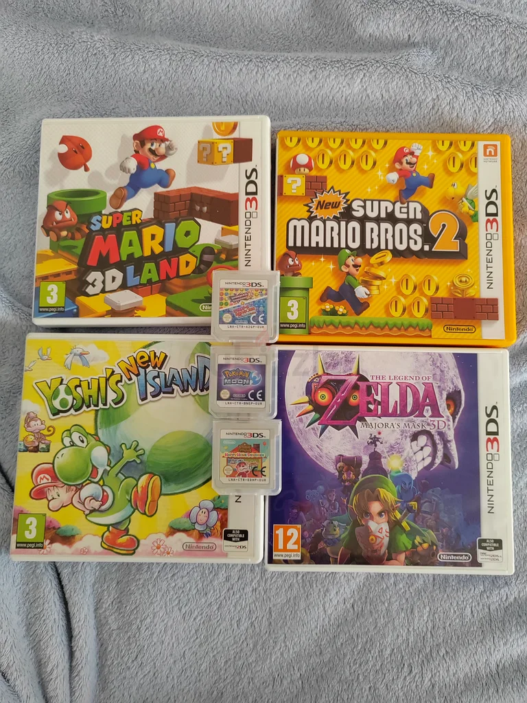 New 3DS XL PAL + 7 games (full set) | dubizzle