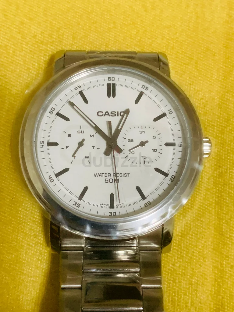 Original New Casio White dial for Men | dubizzle