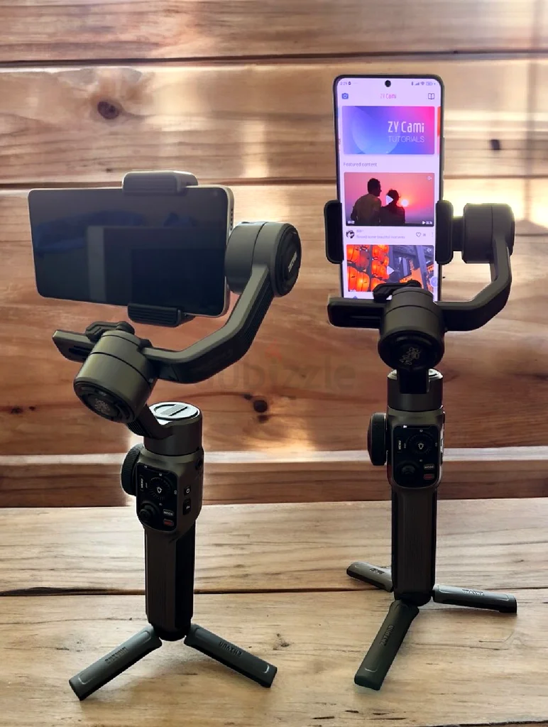 Zhiyun Smooth 5 Combo Gimbal Stabilizer, 3-Axis Handheld Smartphone ...