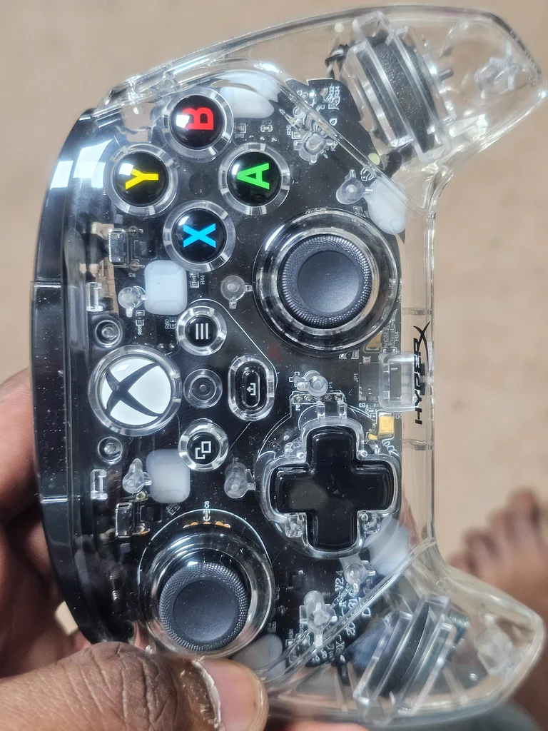 Transparent Xbox Controller - Elevate Your Gaming Experience! Wired ...