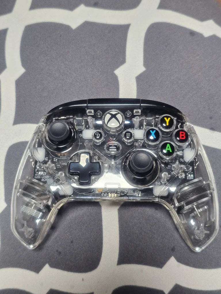 Transparent Xbox Controller - Elevate Your Gaming Experience! Wired ...