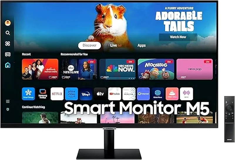 Samsung M5 Smart Monitor 32 Inch Flat Slim (Hdmi, Usb) FHD Apps ...
