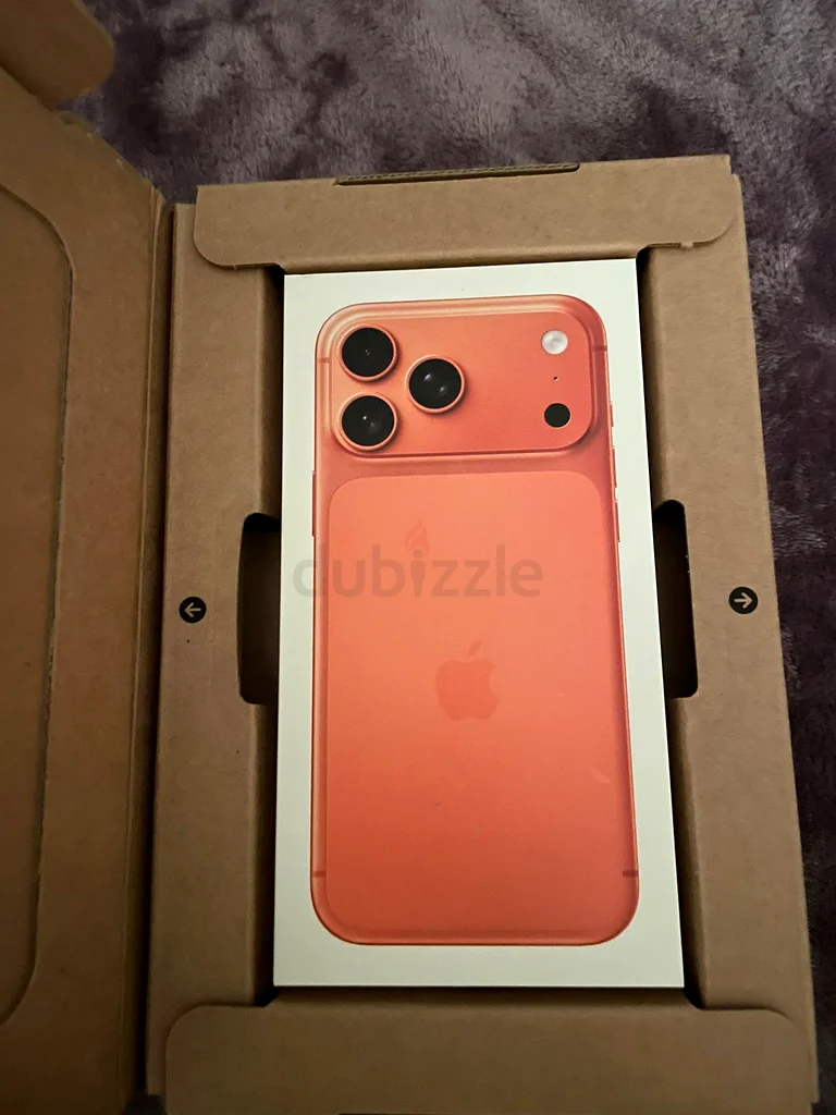 Unboxed Apple iPhone 17 Pro max 256gb -Orange Color! | dubizzle