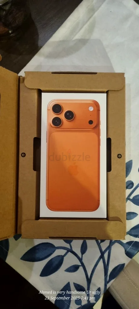 Apple iPhone 17 PRO MAX - Stunning Cosmic Orange Color with Box | dubizzle