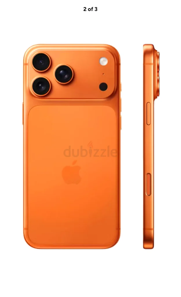 iPhone 17 Pro Max Physical Dual Sim (No eSim) 256GB Cosmic orange 5G ...