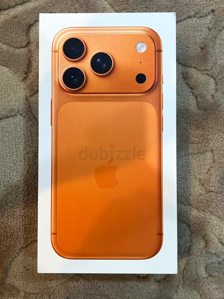 Brand New Apple iPhone 17 PRO MAX 256GB - Stunning Orange Color! | dubizzle