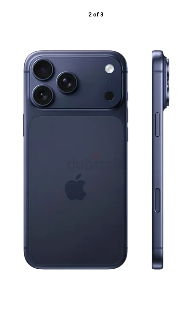 iPhone 17 Pro Max Physical Dual Sim (one eSim) 256GB Deep Blue 5G With ...