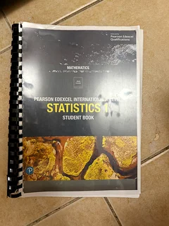 Pearson Edexcel International GCSE Statistics Student Book | dubizzle