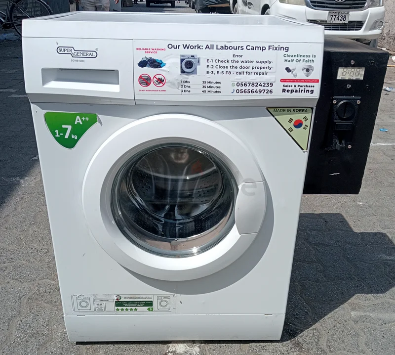 Coin box washing machine 7 kgCoin box washing machine 7 kg | dubizzle