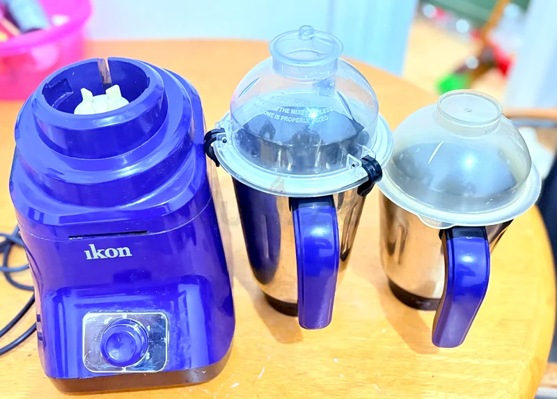 Heavy duty Ikon mixer grinder for sale with two jars | dubizzle Abu Dhabi