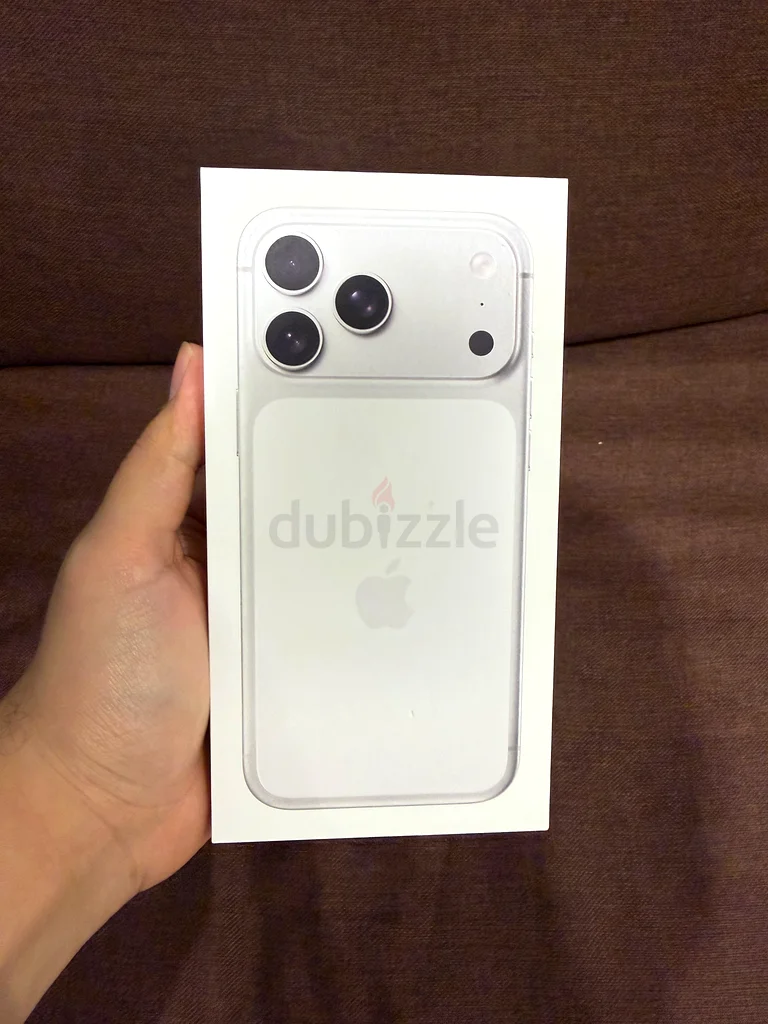 iPhone 17 Pro Max 256GB SILVER BRAND NEW SEALED | dubizzle Dubai