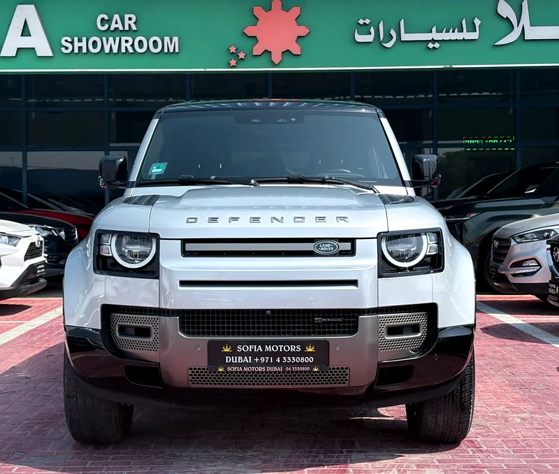 LAND ROVER DEFENDER P400 2023 MODEL SILVER | dubizzle Dubai