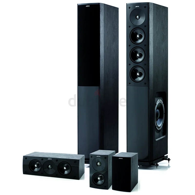 Jamo S606 HCS3 Home cinema system 5.0 Black with Harman Kardon Subowfer ...