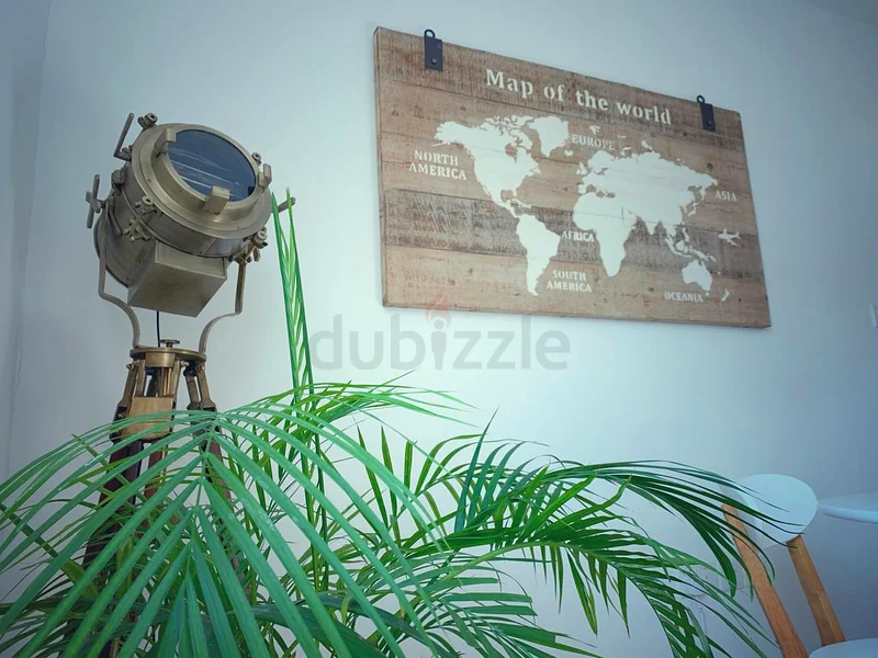 Unique Wooden World Map – Wall Décor | dubizzle