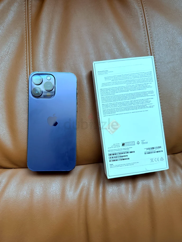iPhone 14 Pro Max in mint condition.. 256 GB.. refurbished | dubizzle
